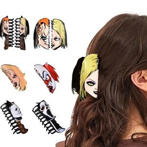 Accessories | New Halloween Horror Slasher Spooky Oversized Hair Claw ...
